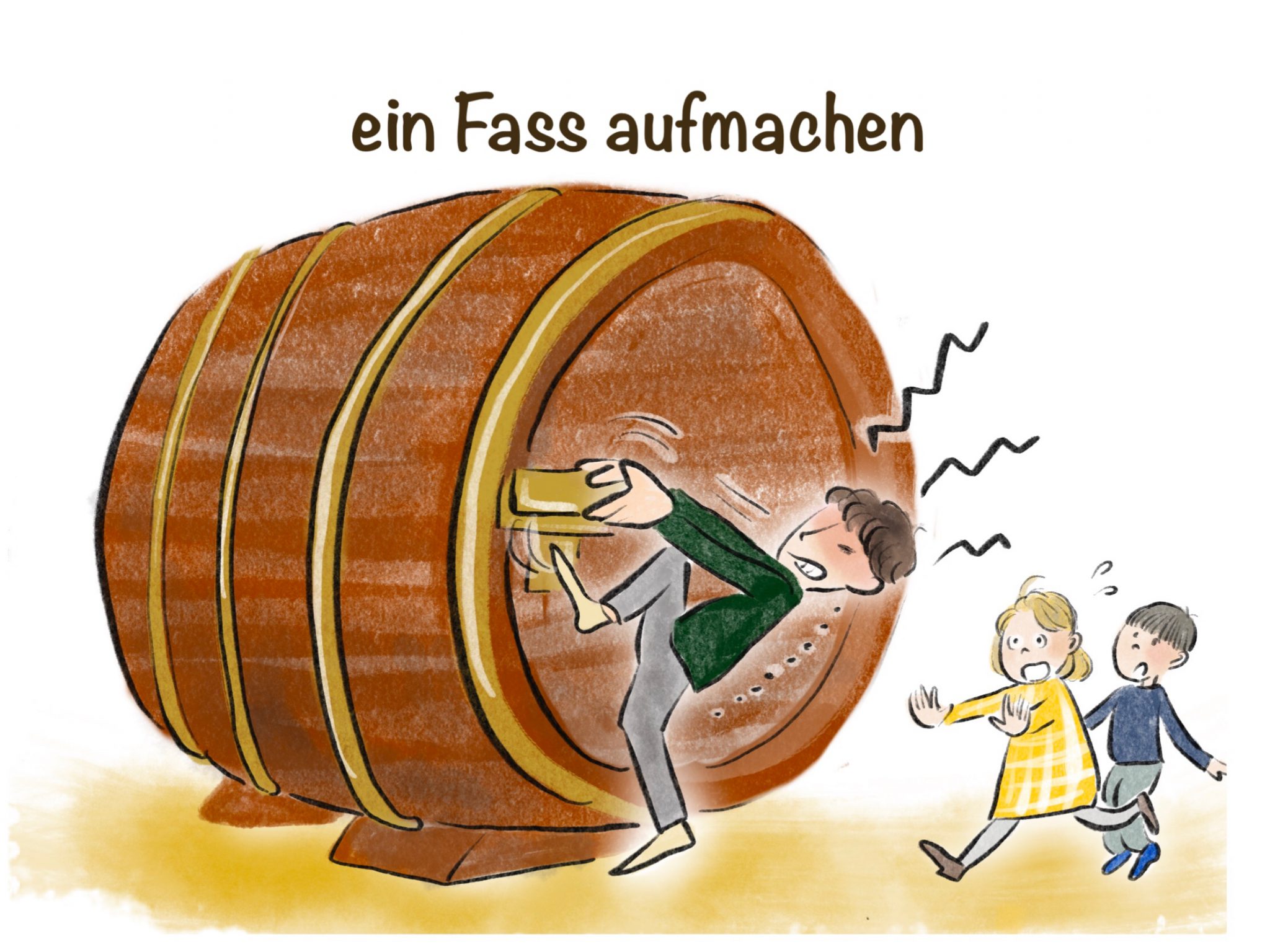 【今週のドイツ語】ein Fass aufmachen
