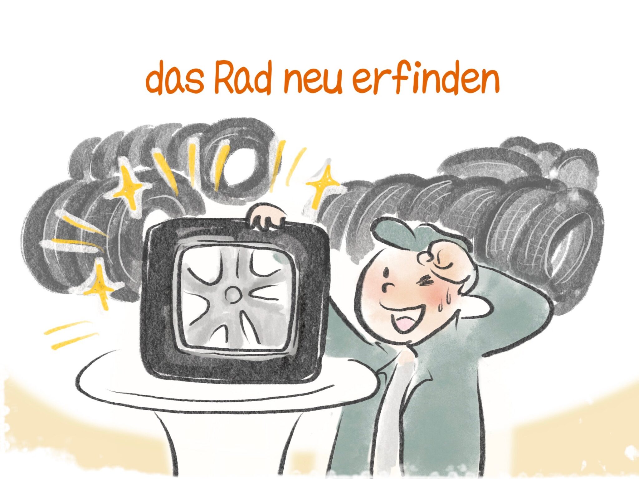 【今週のドイツ語】das Rad neu erfinden
